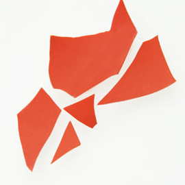 R-122 Kaiser Red Opaque Glass Color - Spruce Pine Batch